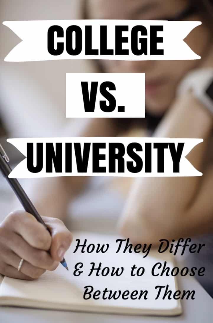 College vs. University: How They Differ & How to Choose