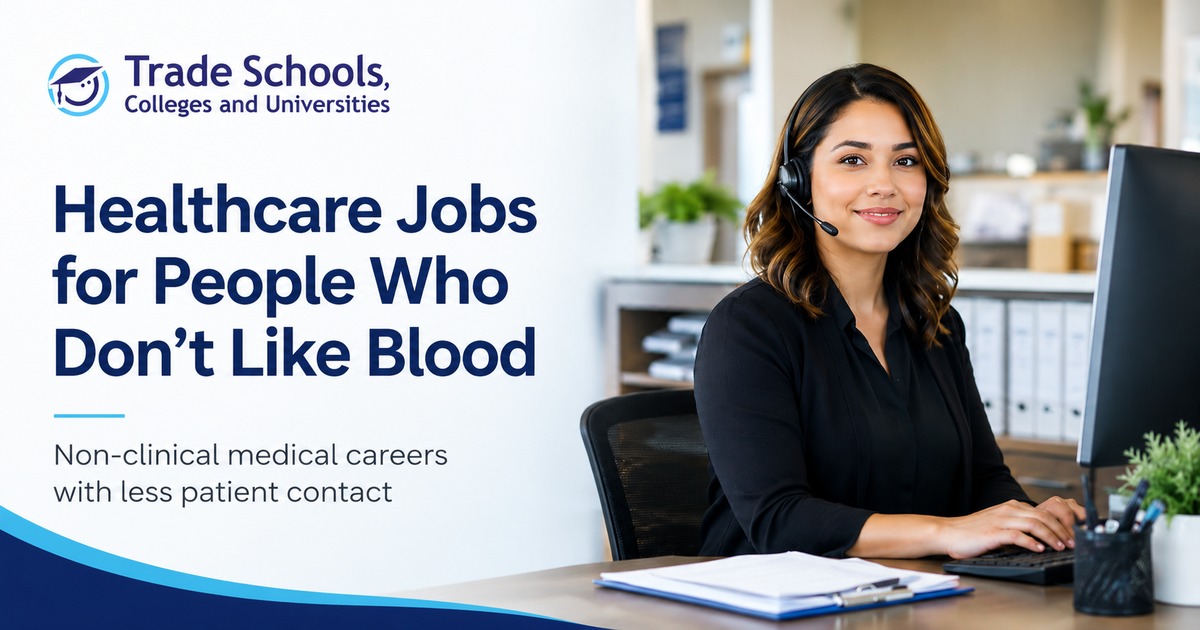 Healthcare Jobs Without Blood: Non-Clinical Medical Careers